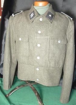WW2 German Waffen SS Late War M44 Uniform - older Copy